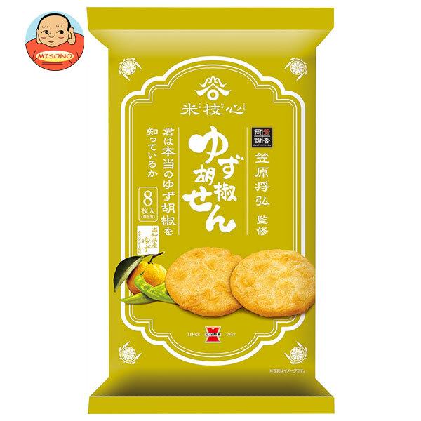 まとめ買いで送料がオトク！1ケースまでは、送料1個口（1梱包）の配送料金でお届けします。1袋あたりの商品価格195円（税別）お菓子 おつまみ せんべい ゆず 胡椒