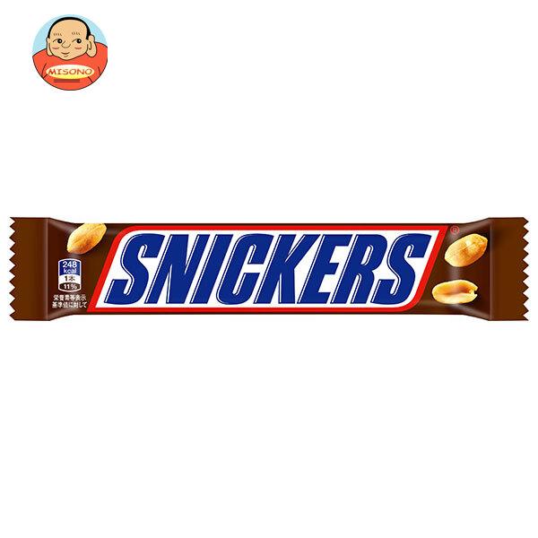 まとめ買いで送料がオトク！3ケースまでは、送料1個口（1梱包）の配送料金でお届けします。1個あたりの商品価格154円（税別）お菓子 チョコ バータイプ SNICKERS キャラメル ヌガー シングル