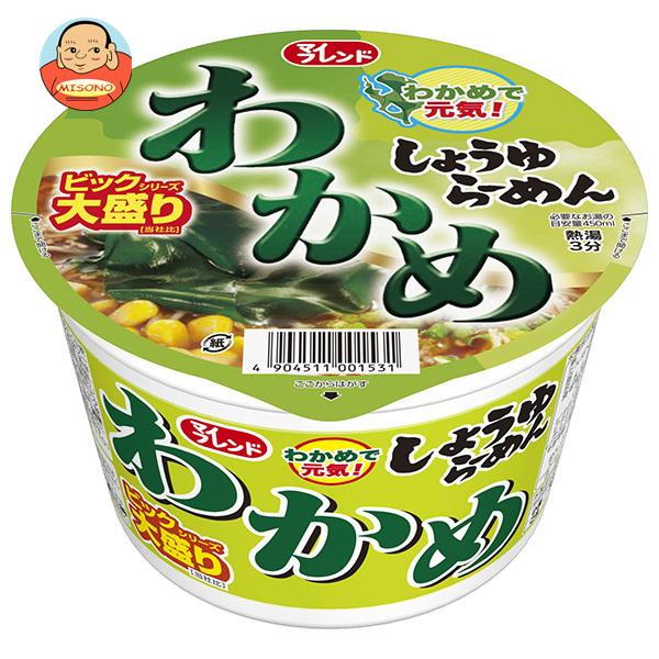 まとめ買いで送料がオトク！1ケースまでは、送料1個口（1梱包）の配送料金でお届けします。1個あたりの商品価格112円（税別）インスタント カップ麺 醤油ラーメン ワカメ