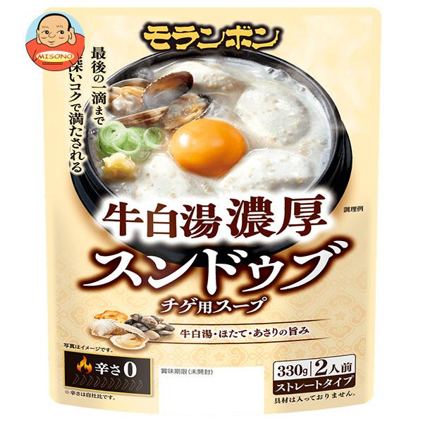 まとめ買いで送料がオトク！3ケースまでは、送料1個口（1梱包）の配送料金でお届けします。1袋あたりの商品価格172円（税別）牛白湯スープ 濃厚スンドゥブ 白湯チゲ 本格韓国鍋 まろやか辛味 豆腐チゲ 白湯系鍋スープ