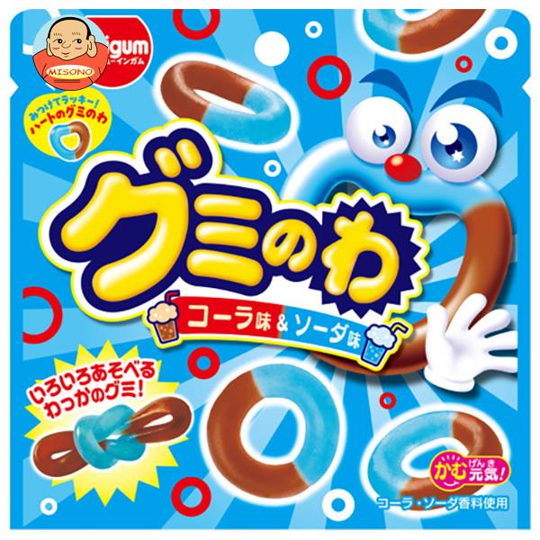 まとめ買いで送料がオトク！3ケースまでは、送料1個口（1梱包）の配送料金でお届けします。1袋あたりの商品価格60円（税別）お菓子 グミ グレープ味 マスカット味