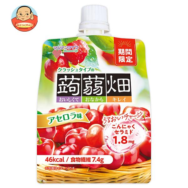 まとめ買いで送料がオトク！3ケースまでは、送料1個口（1梱包）の配送料金でお届けします。1本あたりの商品価格135円（税別）ゼリー 蒟蒻 こんにゃくゼリー アセロラ