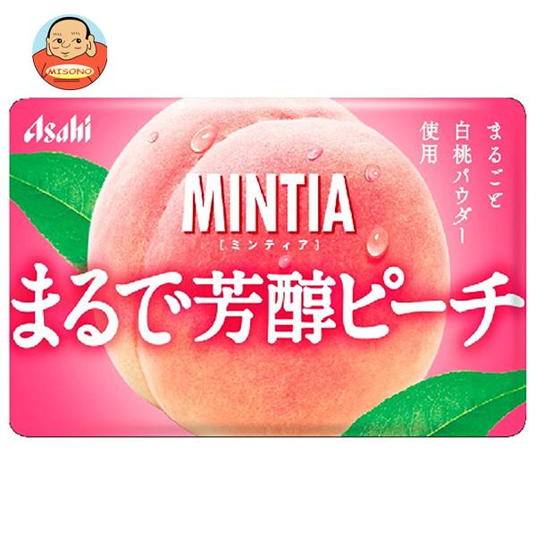まとめ買いで送料がオトク！3ケースまでは、送料1個口（1梱包）の配送料金でお届けします。1個あたりの商品価格88円（税別）お菓子 MINTIA タブレット もも 桃 ピーチ