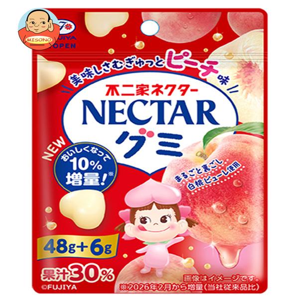 まとめ買いで送料がオトク！3ケースまでは、送料1個口（1梱包）の配送料金でお届けします。1個あたりの商品価格140円（税別）キャンデー グミ 桃 ペコちゃん