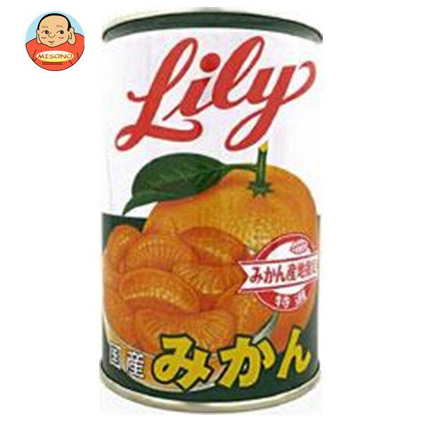 まとめ買いで送料がオトク！3ケースまでは、送料1個口（1梱包）の配送料金でお届けします。1個あたりの商品価格530円（税別）缶詰 みかん オレンジ クエン酸 Lily 菓子材料