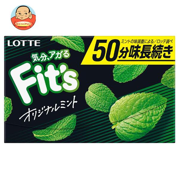 まとめ買いで送料がオトク！3ケースまでは、送料1個口（1梱包）の配送料金でお届けします。1個あたりの商品価格152円（税別）お菓子 ガム フィッツ 味長続き ミント