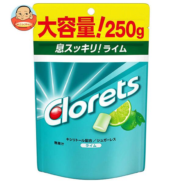まとめ買いで送料がオトク！3ケースまでは、送料1個口（1梱包）の配送料金でお届けします。1個あたりの商品価格1088円（税別）お菓子 ガム パウチ クロレッツ ライム キシリトール
