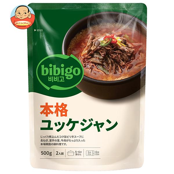 まとめ買いで送料がオトク！2ケースまでは、送料1個口（1梱包）の配送料金でお届けします。1袋あたりの商品価格469円（税別）調味料 韓国 韓国調味料  bibigo ビビゴ スープ