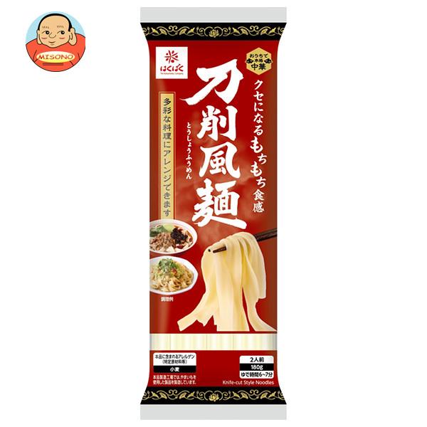 まとめ買いで送料がオトク！3ケースまでは、送料1個口（1梱包）の配送料金でお届けします。1袋あたりの商品価格238円（税別）刀削風麺 もちもち食感 乾麺 アレンジ 本格中華 ガチ中華 麺料理  中華料理