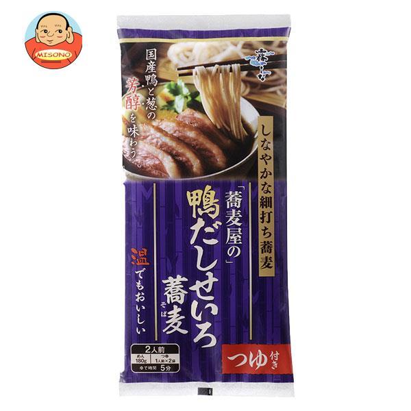 まとめ買いで送料がオトク！3ケースまでは、送料1個口（1梱包）の配送料金でお届けします。1袋あたりの商品価格２８３円（税別）一般食品 干しそば 調味料付き 2人前