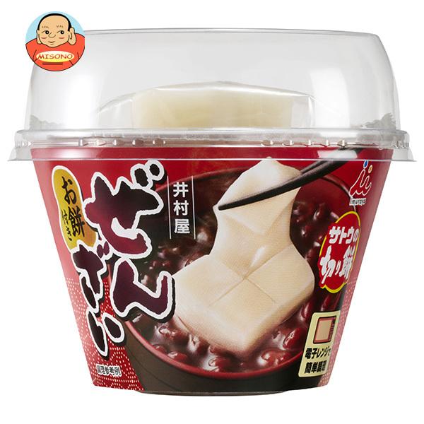 まとめ買いで送料がオトク！2ケースまでは、送料1個口（1梱包）の配送料金でお届けします。1個あたりの商品価格214円（税別）井村屋 ぜんざい あずき 小豆 インスタント 餅入り おもち サトウの切り餅 レンチン