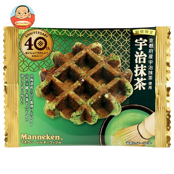 まとめ買いで送料がオトク！2ケースまでは、送料1個口（1梱包）の配送料金でお届けします。1個あたりの商品価格128円（税別）ワッフル 洋菓子 焼き菓子 お菓子 おやつ 抹茶