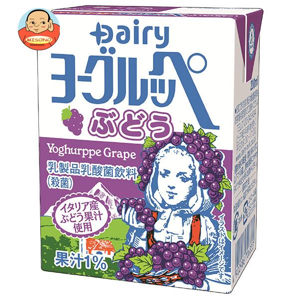 まとめ買いで送料がオトク！3ケースまでは、送料1個口（1梱包）の配送料金でお届けします。1本あたりの商品価格74円（税別）乳酸菌飲料 乳性 葡萄 ぶどう グレープ フルーツ