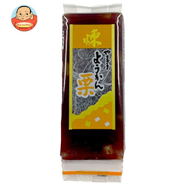 まとめ買いで送料がオトク！3ケースまでは、送料1個口（1梱包）の配送料金でお届けします。1個あたりの商品価格63円（税別）和菓子 菓子 ようかん 羊羹 ミニ 洋かん おやつ 半生菓子 甘味 スイーツ 栗