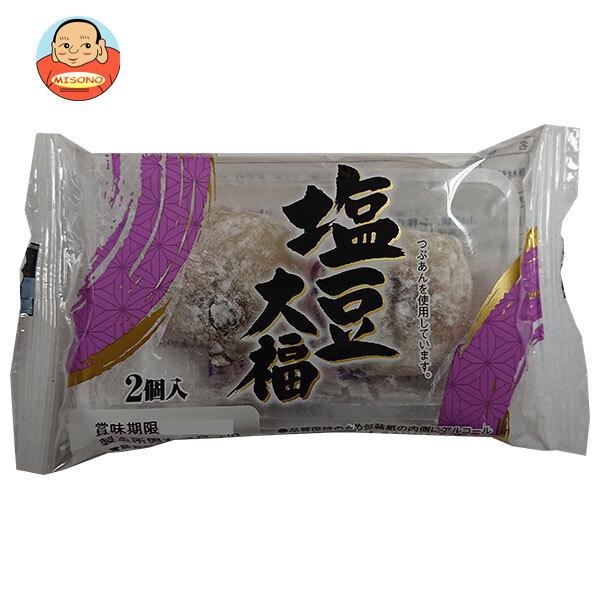 まとめ買いで送料がオトク！2ケースまでは、送料1個口（1梱包）の配送料金でお届けします。1袋あたりの商品価格90円（税別）ヤマザキ 豆 大福 和菓子 塩