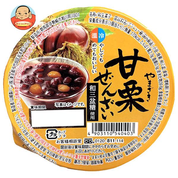 まとめ買いで送料がオトク！3ケースまでは、送料1個口（1梱包）の配送料金でお届けします。1個あたりの商品価格105円（税別）和菓子 菓子 デザート くり ぜんざい
