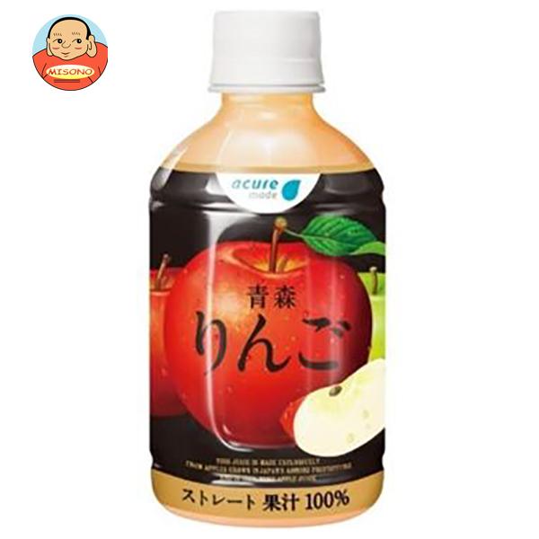 まとめ買いで送料がオトク！3ケースまでは、送料1個口（1梱包）の配送料金でお届けします。1本あたりの商品価格141円（税別）りんご リンゴ 林檎 アップル PET 果汁 ジュース フルーツ