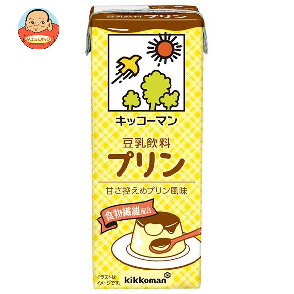 まとめ買いで送料がオトク！3ケースまでは、送料1個口（1梱包）の配送料金でお届けします。1本あたりの商品価格72円（税別）豆乳 豆乳飲料 紀文 スイーツ ぷりん