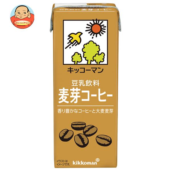まとめ買いで送料がオトク！3ケースまでは、送料1個口（1梱包）の配送料金でお届けします。1本あたりの商品価格72円（税別）豆乳 キッコーマン コーヒー 珈琲 200ml