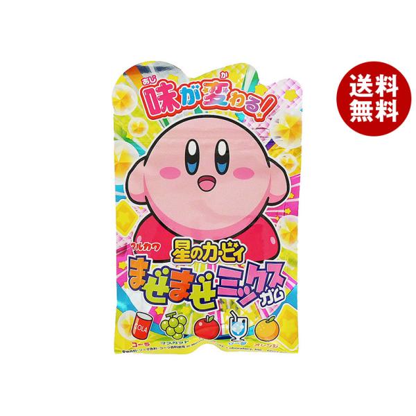 ※送料無料（北海道・沖縄・離島は送料無料対象外です。）お菓子 ガム 駄菓子 カービィ フルーツガム コーラ マスカット りんご ソーダ オレンジ
