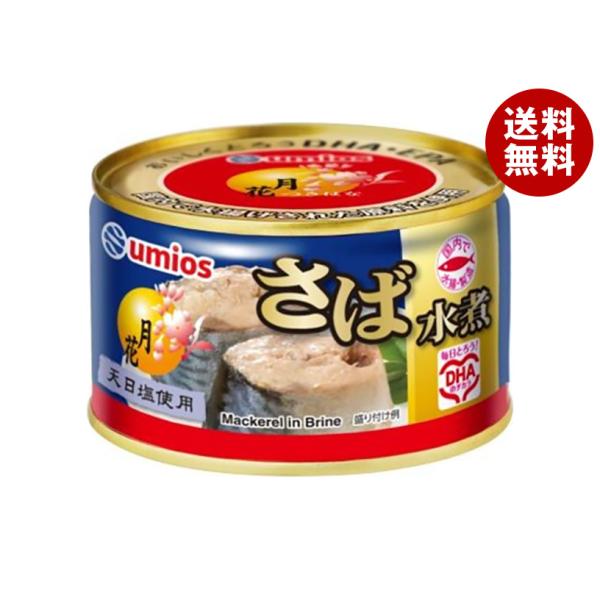 ※送料無料（北海道・沖縄・離島は送料無料対象外です。）缶詰 サバ 鯖 サバ缶 水煮