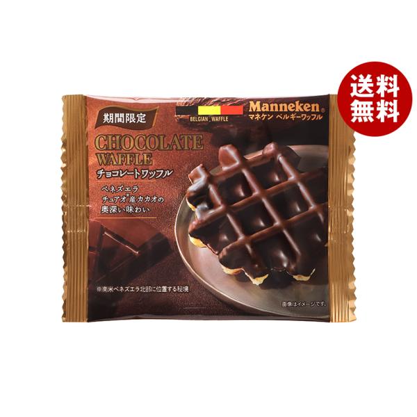 ※送料無料（北海道・沖縄・離島は送料無料対象外です。）ワッフル 洋菓子 焼き菓子 お菓子 おやつ チョコレート ギフト マネケン チョコレートワッフル チョコワッフル ローゼン