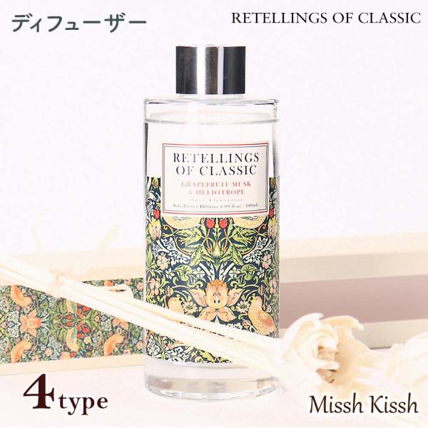 消臭機能も兼ね備えた液体のディフューザーリキッドボトル。別売りのsola リードスティックを挿し込むことでスタイリッシュなディフューザーとして楽しむことができます。【RETELLINGS OF CLASSIC Art by William ...