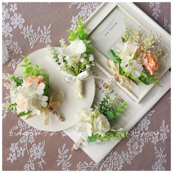 ブライダル、結婚式場、スタジオ、ロケーション撮影に新郎様用ブートニア、生花と違って枯れることがないので、思い出と一緒にいつまでも形として残せます。サイズ：[CM]  A:幅8 高さ19     B:幅8 高さ19     C:幅8 高さ19...