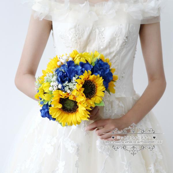 【完成品の販売^^可愛いブーケです。ブライダル、イベント贈答品、インテリアに最適です。晴れの舞台に、新しいタイプのサプライズプレゼントとしてお勧めです。生花と違って枯れることがないので、思い出と一緒にいつまでも形として残せます。セット内容：...