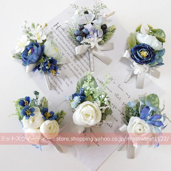 ブライダル、結婚式場、スタジオ、ロケーション撮影に新郎様用ブートニア、ウェディング、パーティー、前撮り、二次会、卒業式など使えてリストブーケ、生花と違って枯れることがないので、思い出と一緒にいつまでも形として残せます。◆手作りのため、多少の...