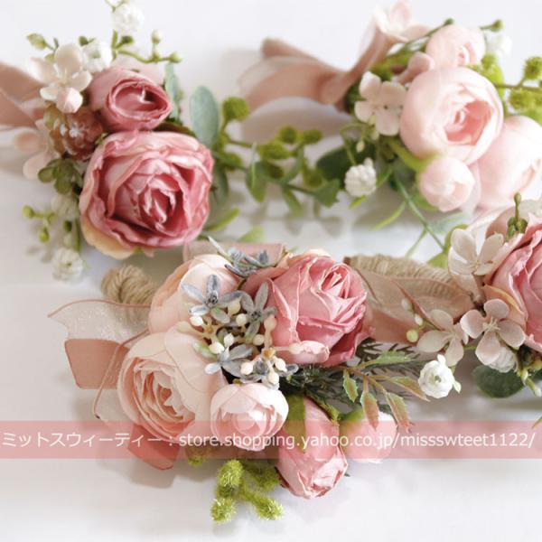 ブライダル、結婚式場、スタジオ、ロケーション撮影に新郎様用ブートニア、ウェディング、パーティー、前撮り、二次会、卒業式など使えてリストブーケ、生花と違って枯れることがないので、思い出と一緒にいつまでも形として残せます。◆手作りのため、多少の...