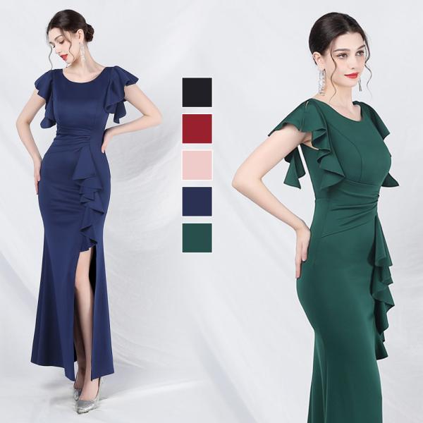 ◆キーワード：カラードレス パーティードレス イブニングドレス 演奏会 発表会 コンサート ステージドレス 舞台演出衣装 イベント コンクール カクテルドレス フォーマルドレス 二次会ドレス ウエディングドレス ウェディングドレス ブライダ...