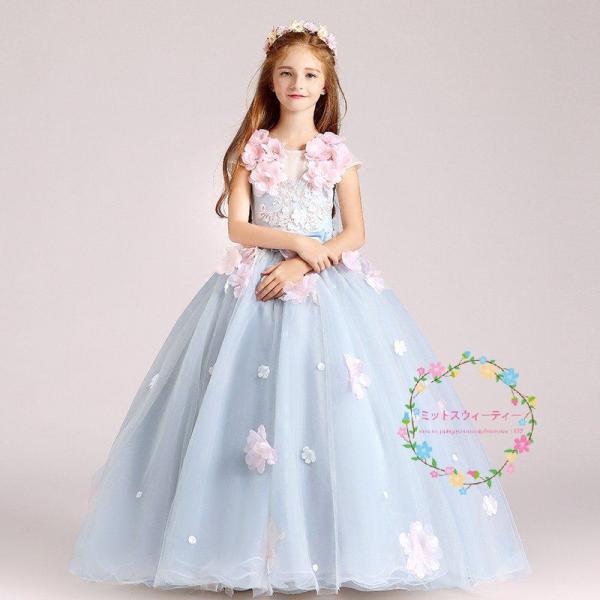 ウエディングドレスや高級ドレスを多くご覧いただいた方にはおわかり頂ける上質の子供ドレスです。◆サイズ参考：110サイズ　　バスト60/CM　　ウエスト56CM　　着丈80CM120サイズ　　バスト64CM　　ウエスト58CM　　着丈90CM...