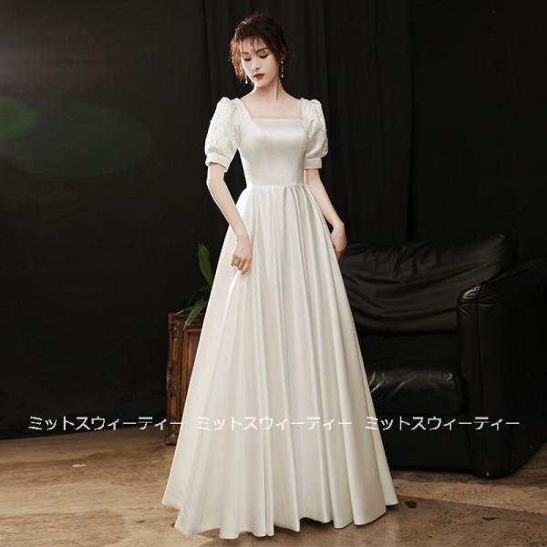 ◆キーワード：ウエディングドレス/ウェデイングドレス パーティードレス イブニングドレス カクテルドレス フォーマルドレス ブライダル 花嫁 二次会 披露宴 結婚式 演奏会 発表会 コンサート ステージ コンクール お呼ばれ スレンダー/プ...