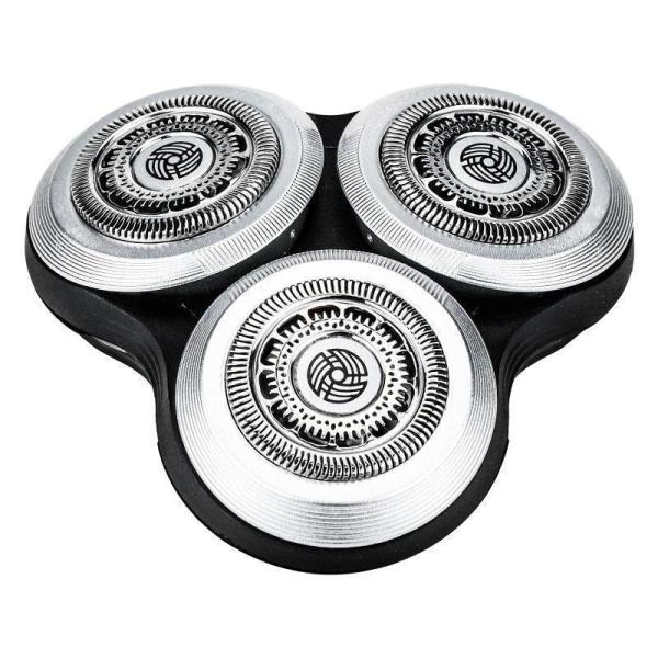 商品名　9000シリーズ対応 シェーバー 替刃 SH90/81 S9000 電気髭剃り替え刃 360°フレックスヘッド ステンレス  商品説明　・9000シリーズ用替刃パッケージは替刃（外歯、内歯）の3枚セット、ヘッドホルダー、保持板（土台...