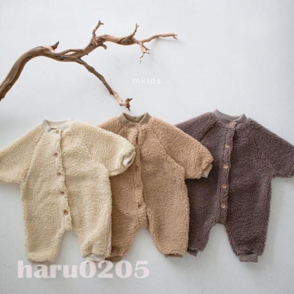 ロンパース ベビー服 防寒着 ジャンプスーツ赤ちゃん 起毛 着ぐるみ キッズ 子供 男の子 女の子 可愛い 普段着 通園 秋冬アウター フード付き お出かけ 出産お祝い■おすすめ季節：冬■ロンパースだけです。他の撮影道具は付属しません。■サ...