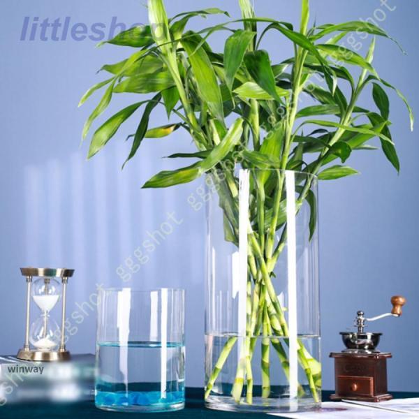 商品名: ガラス花瓶素材: ガラスサイズ：口径×高さ：10*20cm、10*25cm、10*30cm、10*35cm、10*40cm、12*20cm、12*25cm、12*30cm、12*35cm、12*40cm、15*30cm、15*35...