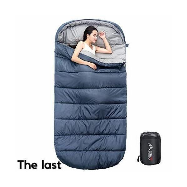 「ワイドサイズ」100*230cm，展開時のサイズ 200*230cm，中は結構広い。大きさも大人が余裕で1人入ることができます。子供ならば2人は入れるでしょう。春秋夏ぐらい使うのは、ちょうどいいだし、また、寝袋を広げて，掛け布団として使え...