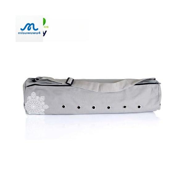 商品名: ヨガバックパック 色: 赤、アーミーグリーン、黒、灰色、紫、青 - サンスクリット語生地：コットンキャンバス、210 Dポリエステル裏地 バッグの長さ：70 cm、直径：約18 cm 適切：幅61 cm-68 cm、厚さ0.8 c...