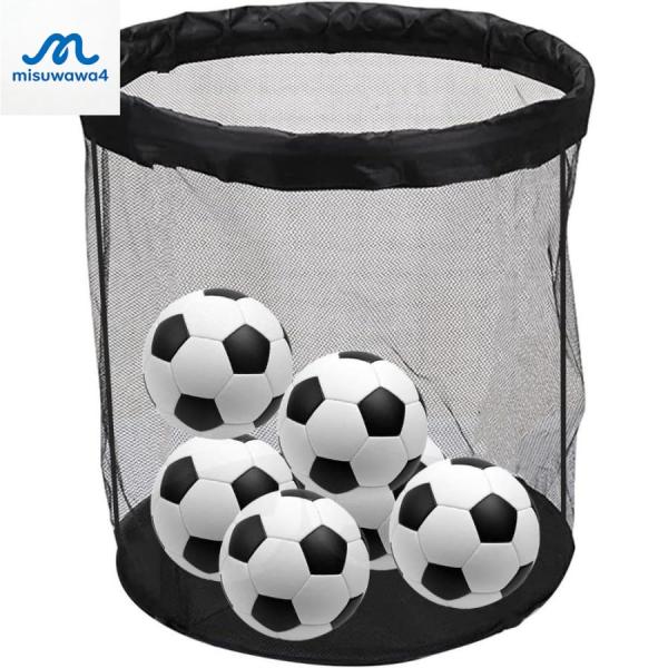 耐久性のある素材：このメッシュサッカーボールバッグは高品質のメッシュで作られており、重量や摩耗に耐えます。メッシュ構造により中身が簡単に確認できるため、中に何が入っているかを正確に把握できます。素材: メッシュ サイズ: 23.6*24.4...