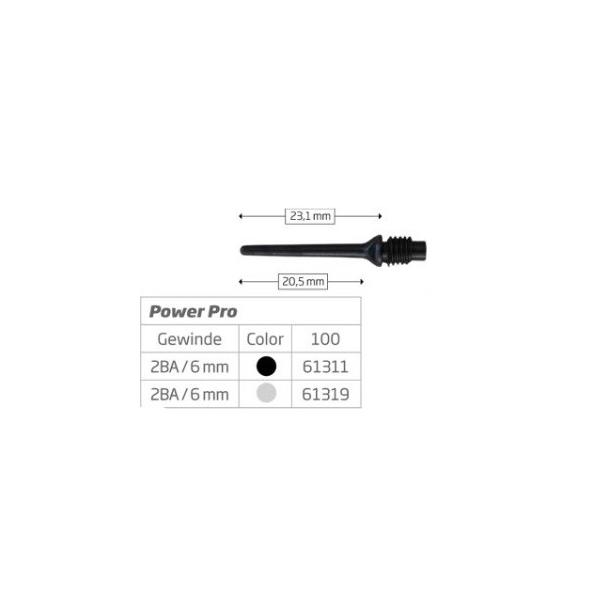 Bull's 61311 PowerPro 100個入 2BA 黒