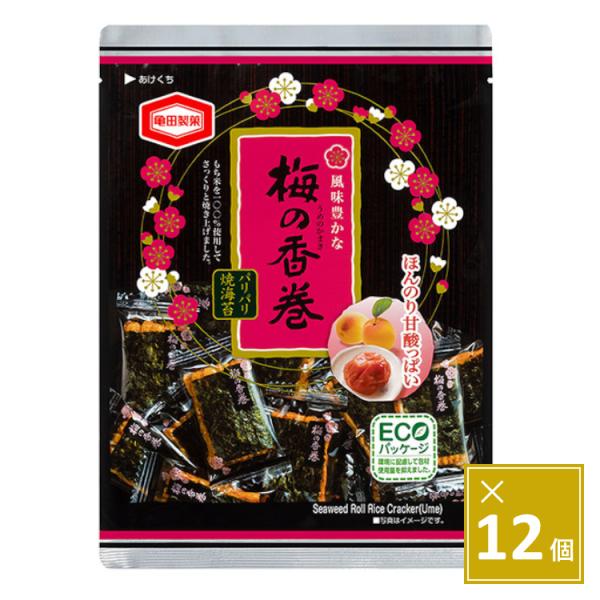 梅しその爽やかな風味と海苔の香ばしさが調和した和風のお菓子です。軽やかな食感が広がりお茶請けや来客時にも喜ばれます。昔ながらの味わいを大切にした商品で幅広い世代に親しまれています。