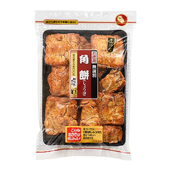 国内産米を使用し、香ばしい醤油の風味をしっかりと効かせた角餅です。無選別ならではの素朴な味わいが口コミでも人気を集めています。レビューでも食べ応えのある食感と醤油の香ばしさが評価されています。おやつやお茶請けにおすすめで、幅広い世代に支持さ...