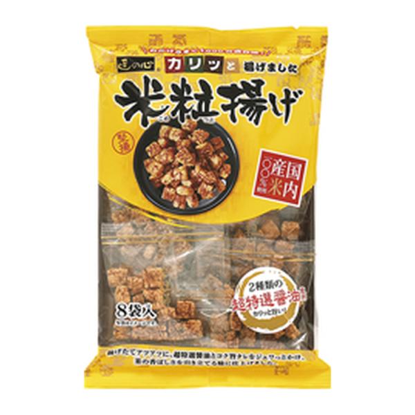 国内産もち米とうるち米を100％使用し、揚げたてに特選醤油と旨みタレを絡めた香ばしい揚げ餅です。口コミでも食感の良さと濃厚な味わいが人気の理由として挙げられています。レビューでも高評価を得ており、幅広い世代に支持されています。おやつやお茶請...