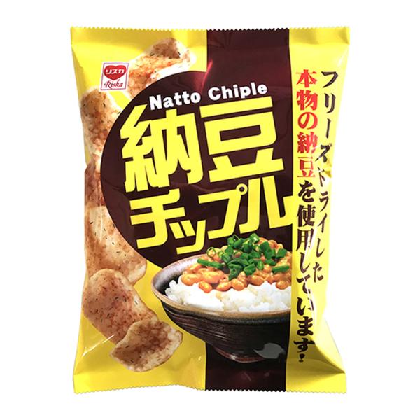 納豆の風味を活かしたサクサク食感のスナックです。おやつとしても楽しめるおすすめの一品です。まとめ買いにも便利です。