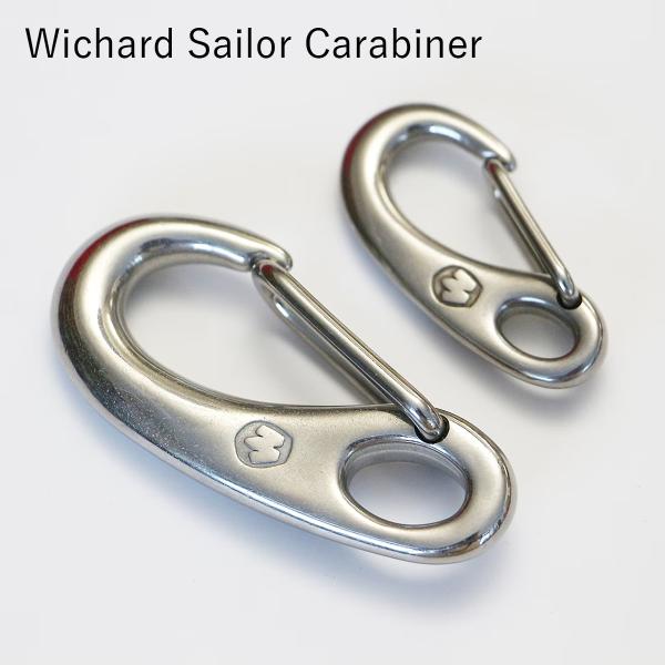 プロのヨットマンたちが実際にロープを固定させるために使用しているWichard社製カラビナ。海水に触れる過酷な状況での使用を目的としている為、一般的なステンレススチールに比べ耐食性をより向上させたAISI316(SUS316L)グレードのス...