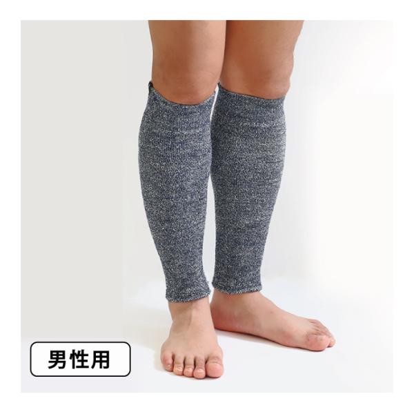 【商品名】・ミーテ 軽やかシルクコットン40（メンズ）【サイズ】・長さ：約40cm・幅：約9cm【適用サイズ】・標準サイズです。ふくらはぎ周り（一番太いところ）30cm〜40cmに対応（男女兼用)【着用ポイント】・タテに引っ張らず、ヨコに広...