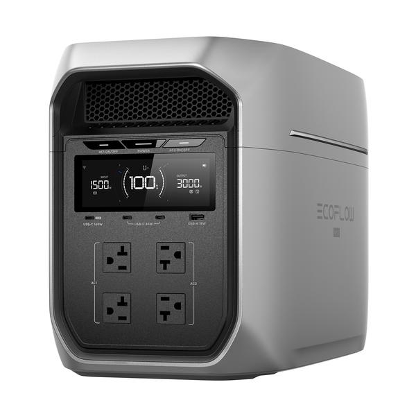 ※詳細スペックは「メーカーサイト」にてご確認下さい。●使い方がグッと広がる、業界トップクラスの定格3,000W出力●高出力AC / USB-Cを含む10の出力●最大10,240Whの容量拡張！柔軟に選べる4つの容量●業界初、4つのAC出力ポ...