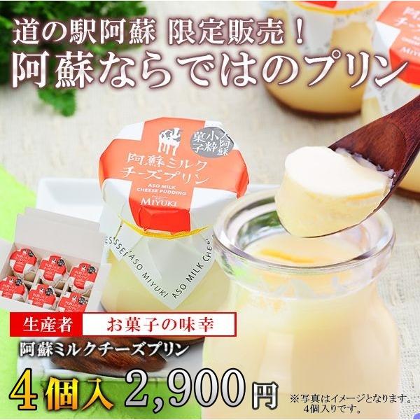 【発売日：2023年06月10日】道の駅阿蘇限定！阿蘇で人気の「 お菓子の味幸　Patisserid`Aso MIYUKI」さんが手がける濃厚プリン。阿部牧場の「国際味覚審査機構　最優秀 三ツ星」を受賞したミルクにクリームチーズを加えて作り...
