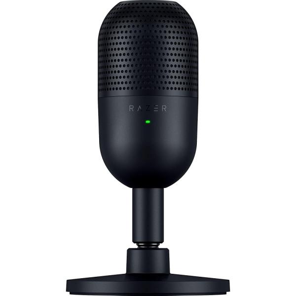 「商品情報」RazerレイザーSeiren V3 Miniコンデンサーマイク超コンパクト設計タップ式ミュートセンサーゲーミングマイクUSBマイク配信セイレーンブイスリーミニ【日本正規代理店保証品】「主な仕様」【14mm コンデンサーマイク】...